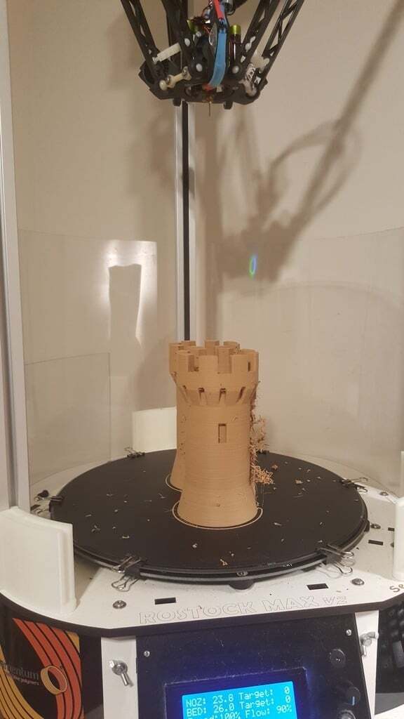 3d Printed Tower・cults