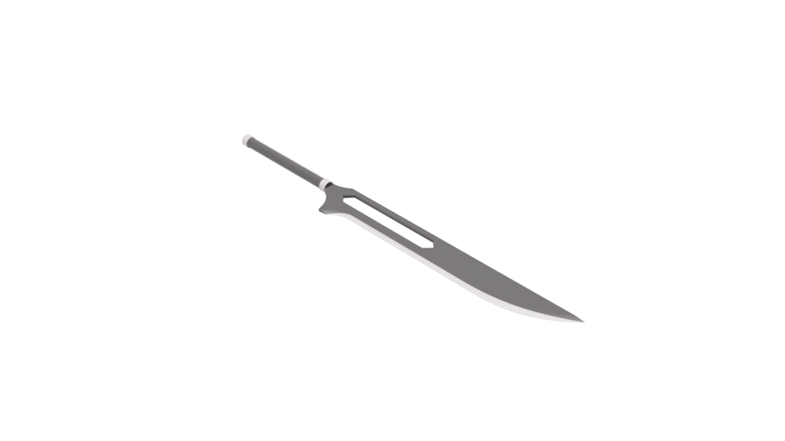 🗡️ Bleach Series Cosplay - Ichigos Final Zangetsu Sword・ 3D File for ・Cults