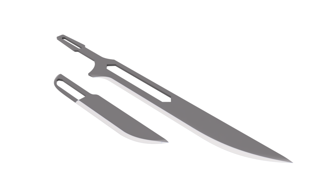 🗡️ Bleach Series Cosplay - Ichigos Final Zangetsu Sword・ 3D File for ・Cults