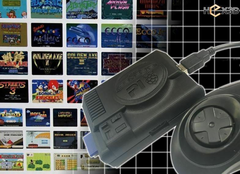 Free STL file Sega Pi - Genesis Raspberry Pi-2 Case 🖥️ ・3D printable ...