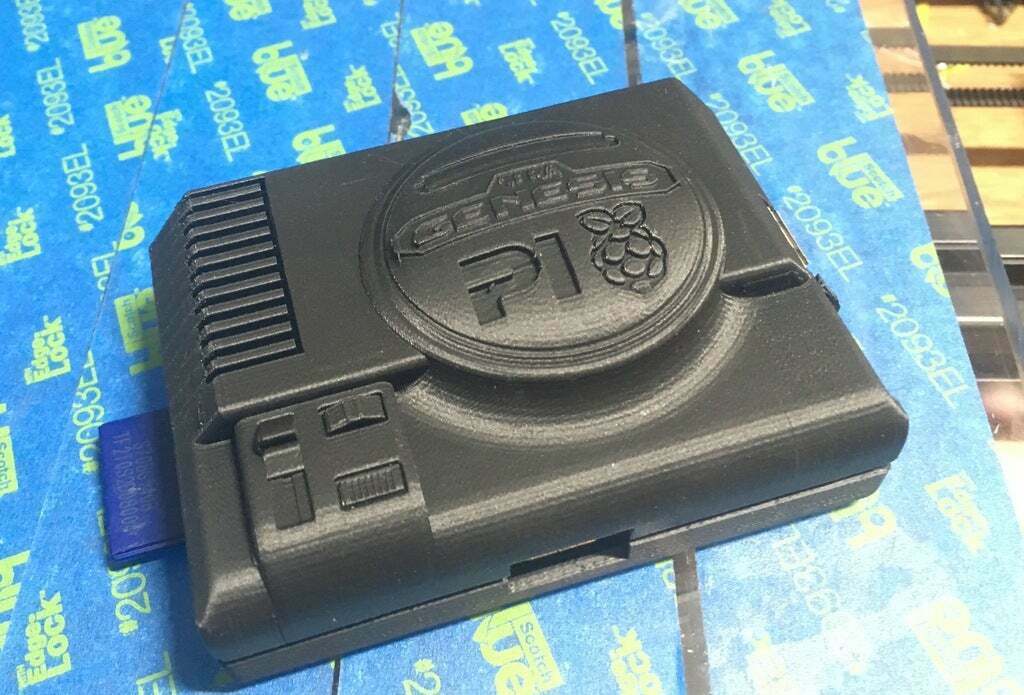 Free STL file Sega Pi - Genesis Raspberry Pi-2 Case 🖥️ ・3D printable ...