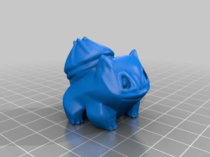 Free STL file Bulbasaur Deluxe (26MB) 🐉 ・3D print design to download・Cults