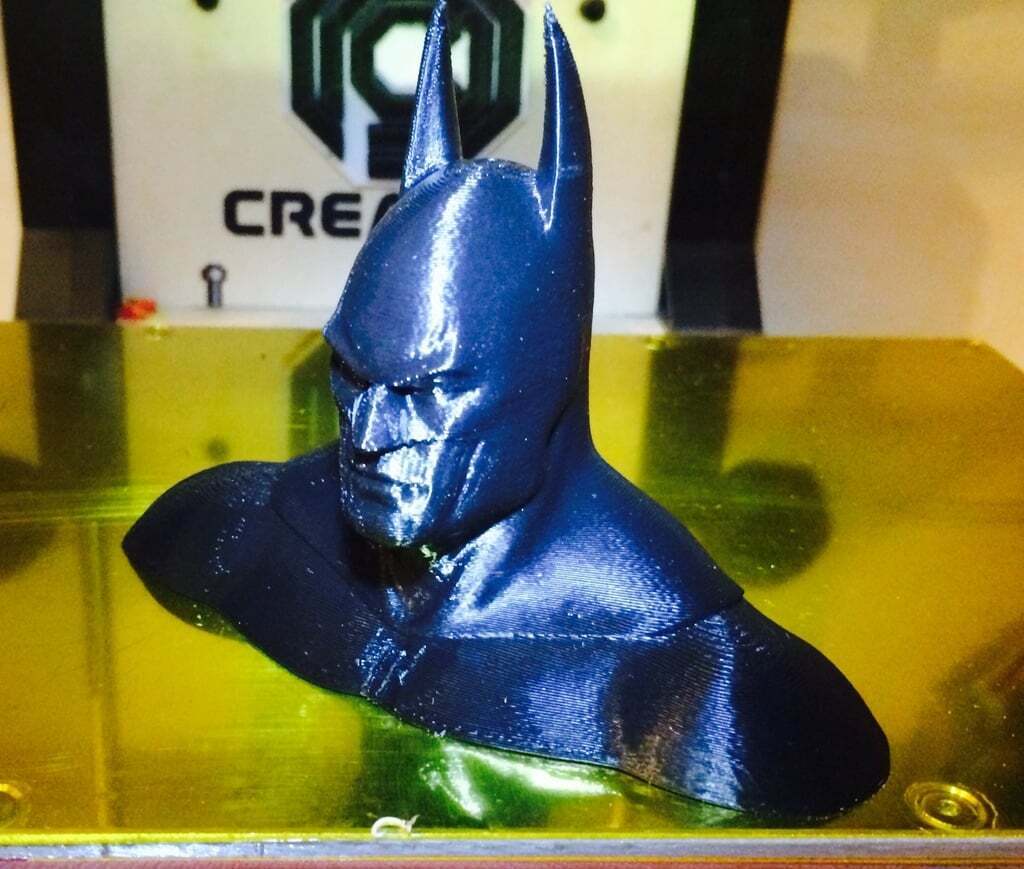 3D printable Batman Bust - clean re-build Hi-Res.・Cults