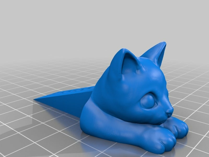 STL file Cat door block 🐱 ・3D printer model to download・Cults