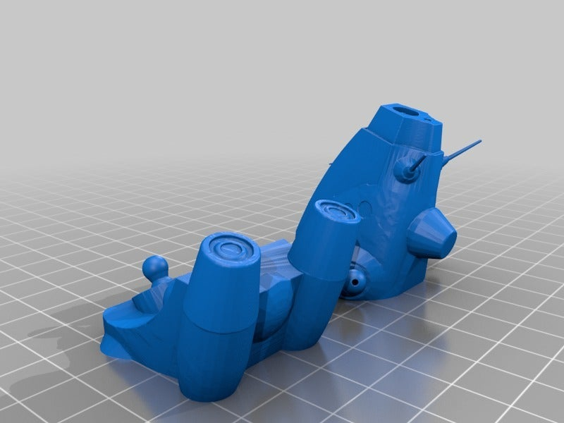 🎲 Robotech - Zentradi Officer Battle Pod - Glaug (Made to Move)・Free ...