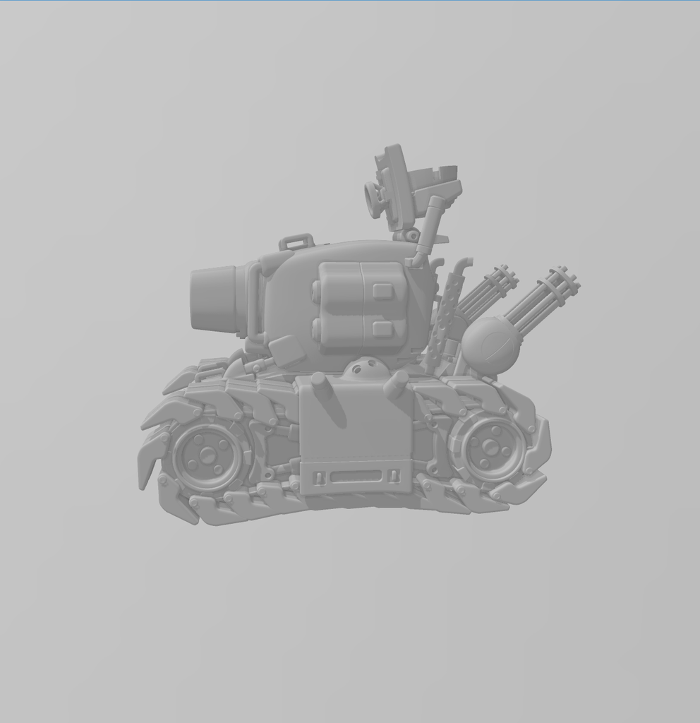 Free STL file METAL SLUG - SV001 - The First Super Vehicle 🪖 ・Template ...
