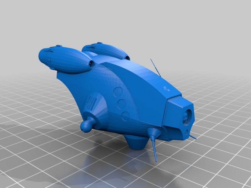 🎲 Robotech - Zentradi Officer Battle Pod - Glaug (Made to Move)・Free ...