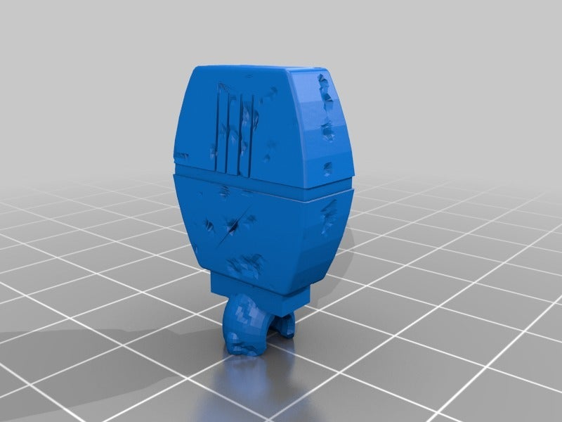 🎲 Robotech - Zentradi Officer Battle Pod - Battle Damage (Made to Move ...