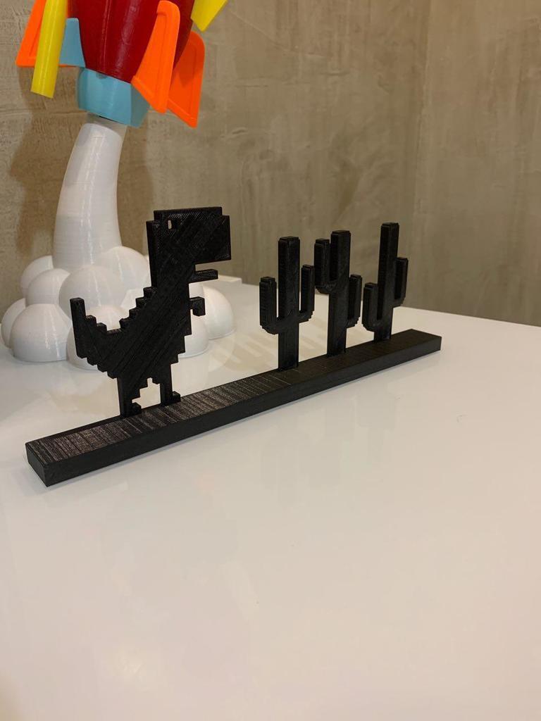 3D printing Google Offline T-Rex・Cults
