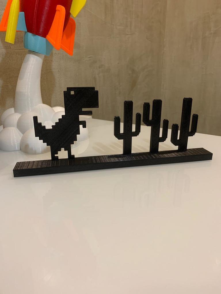 3D printing Google Offline T-Rex・Cults