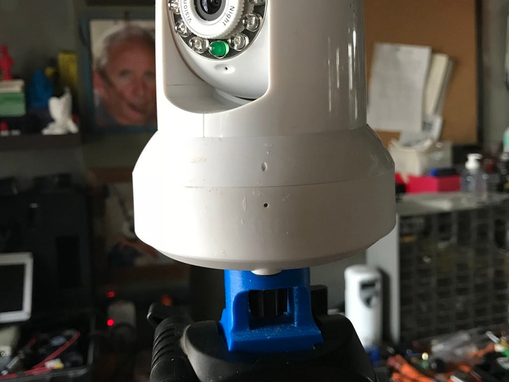 Free STL file iP camera tripod mount 📷 ・3D printable design to download ...