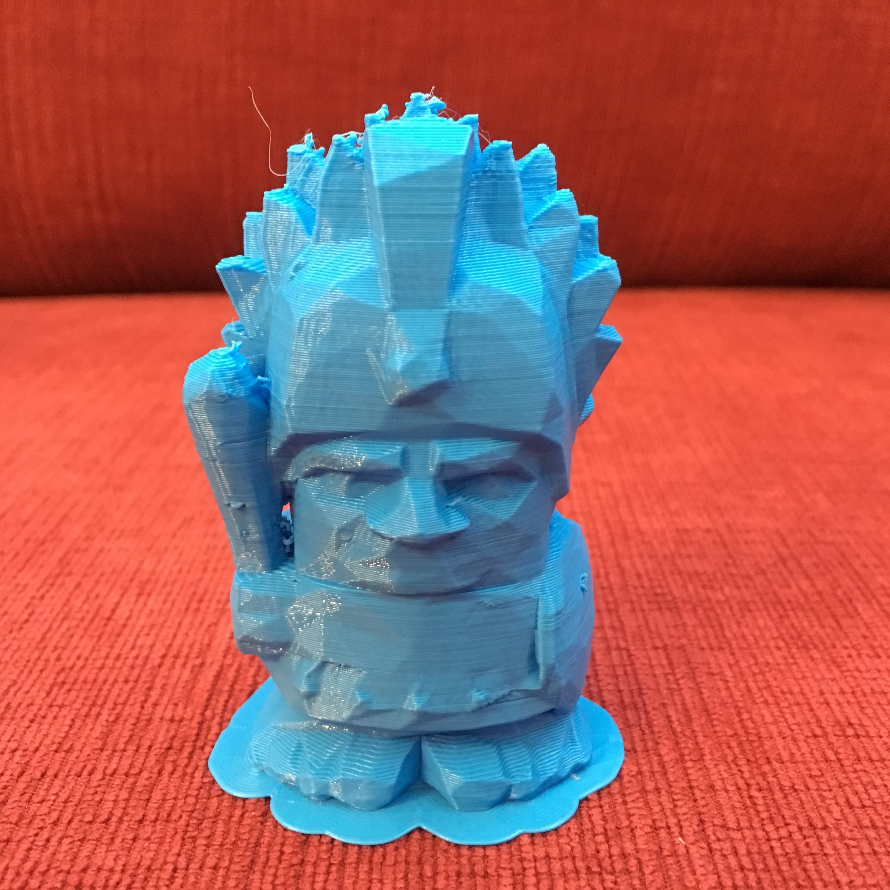Free STL file Low Poly Aztec Chief 🌐 ・3D printing template to download ...