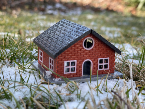 Free STL file Foldable Brick Cottage 🧱 (3MF)・3D printable design to ...