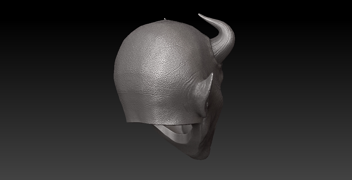 STL file ONE12 SCALE HEAD - DEMON HEAD- CUSTOM FOR TOYS 👹 (OBJ)・3D ...