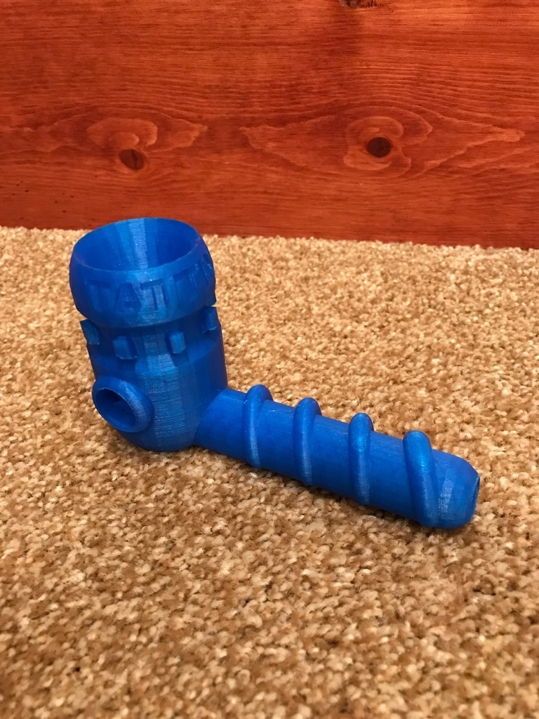 🚬 Smoke Bowl - Pipe - ONLY REAL 3D Printed Bowl・ 3D File for ・Cults