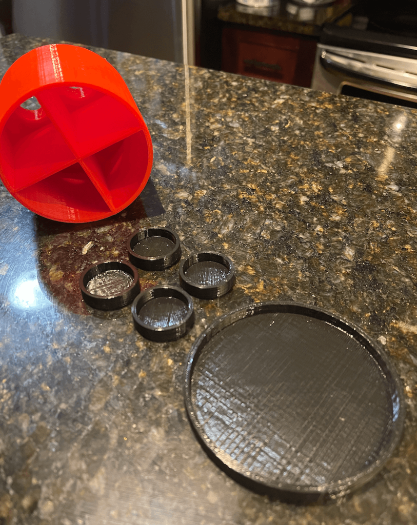 Free STL file Multiple Powder Holder - Container Storage 🧢 ・3D print ...