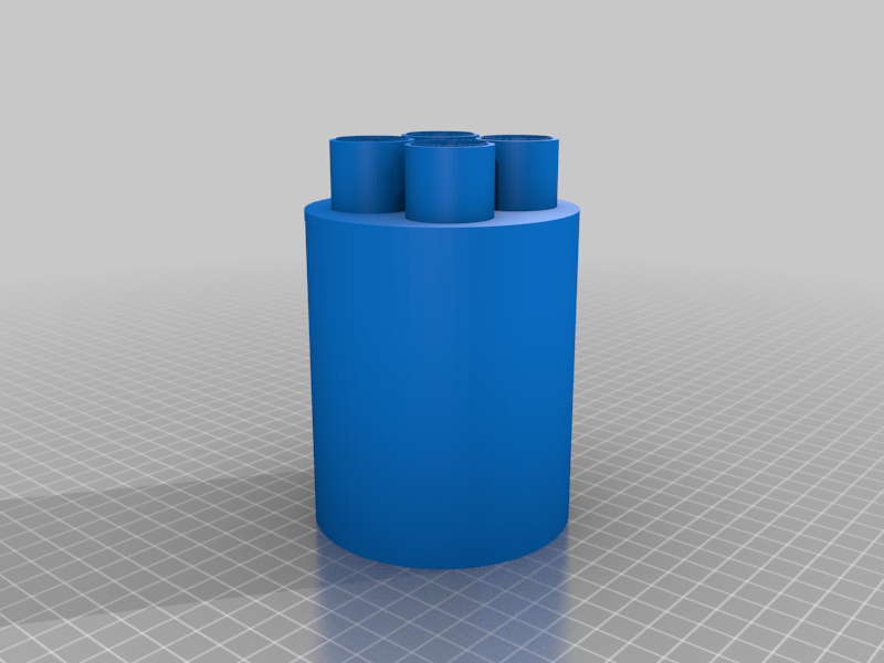 Free STL file Multiple Powder Holder - Container Storage 🧢 ・3D print ...
