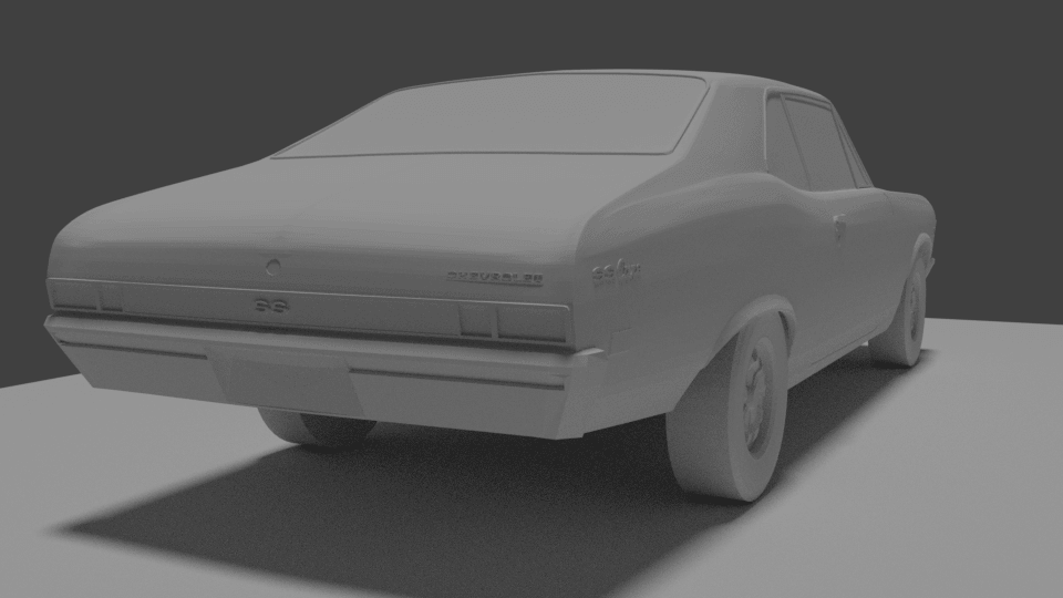 🚙 Chevrolet Coupe Chevy/ Nova・ STL File for ・Cults