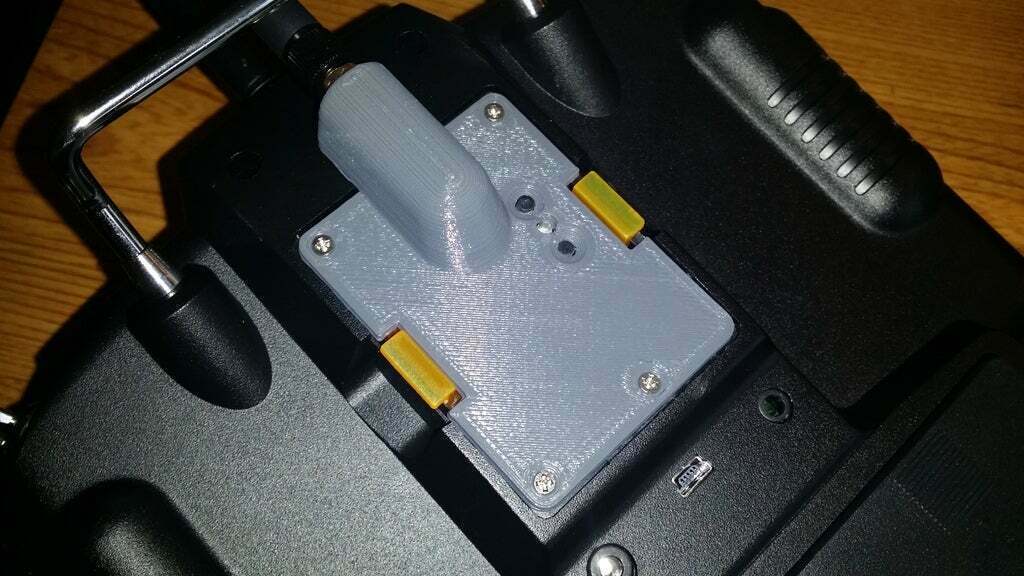 Free STL file OrangeRx DSM2/DSMX JR module replacement cover & Antenna ...