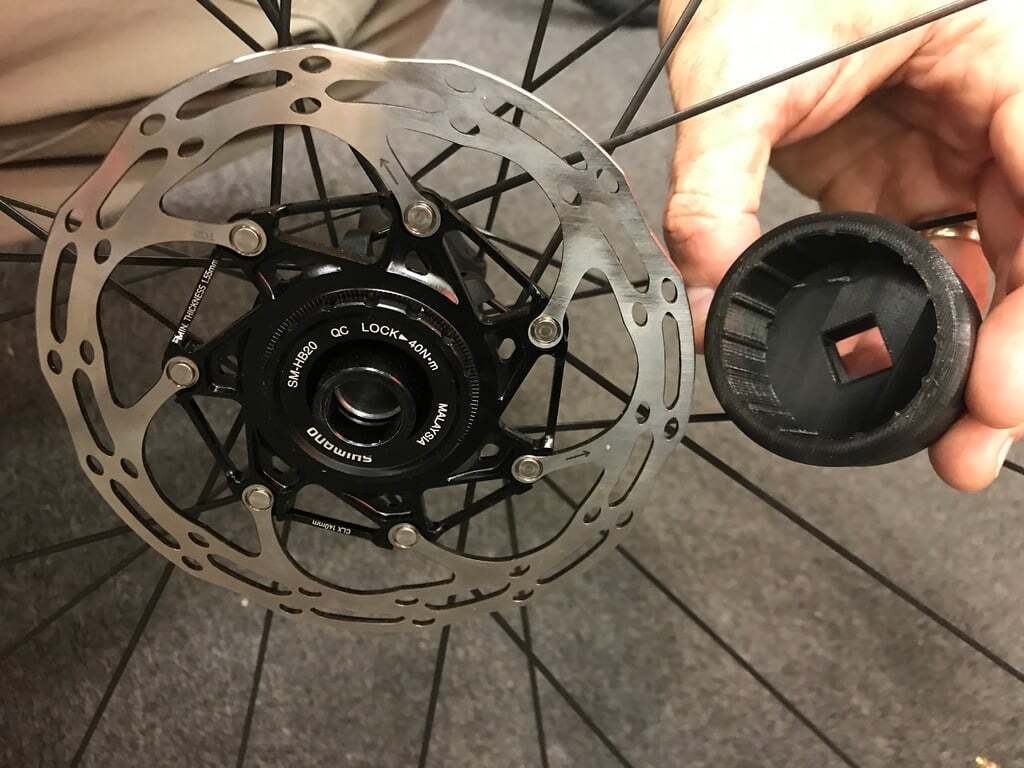 3D printable Shimano CenterLock Disc Brake Tool・Cults