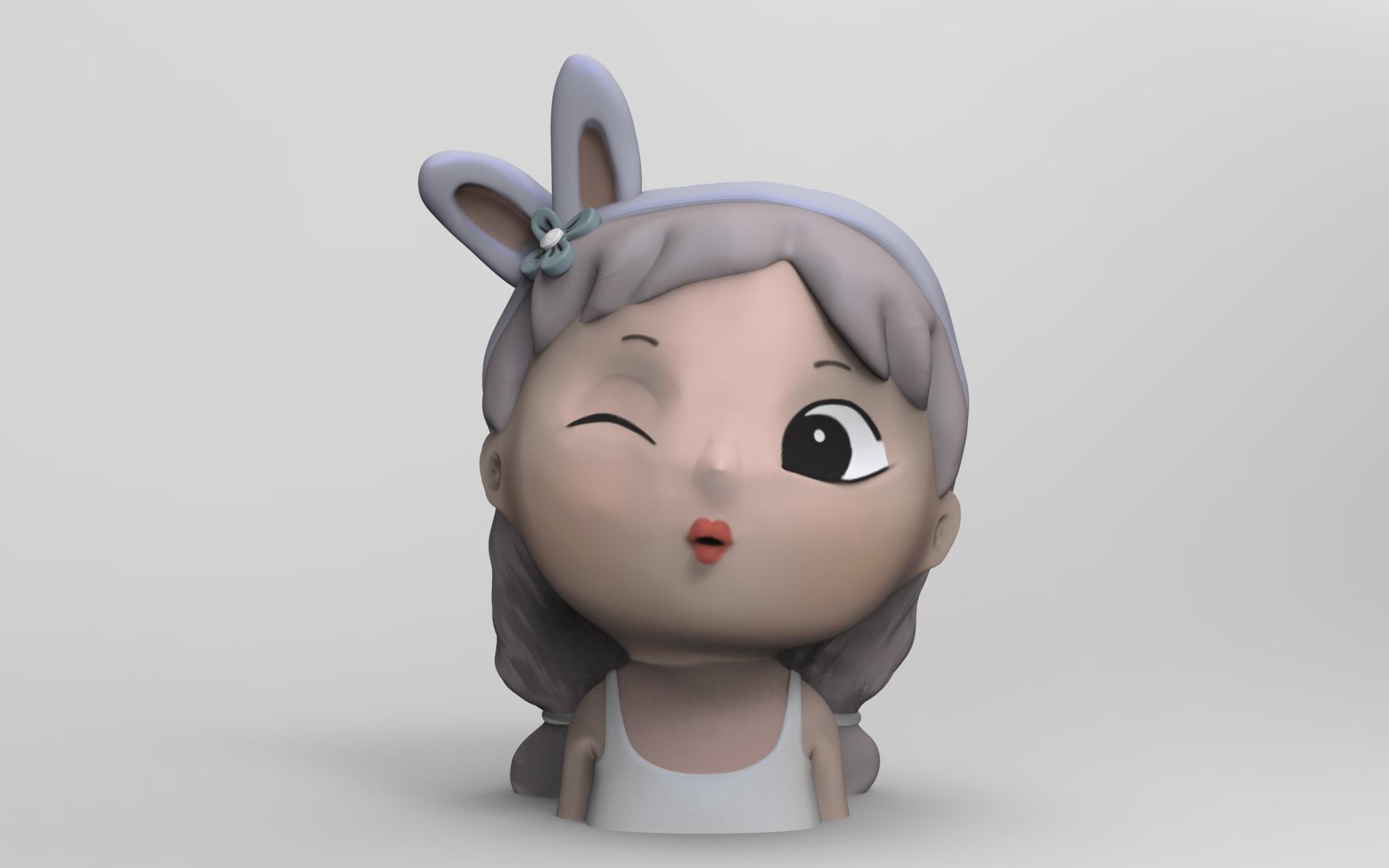 STL file Cute girls and boys planters 10 - STL for 3d printing 🪴 ・3D ...