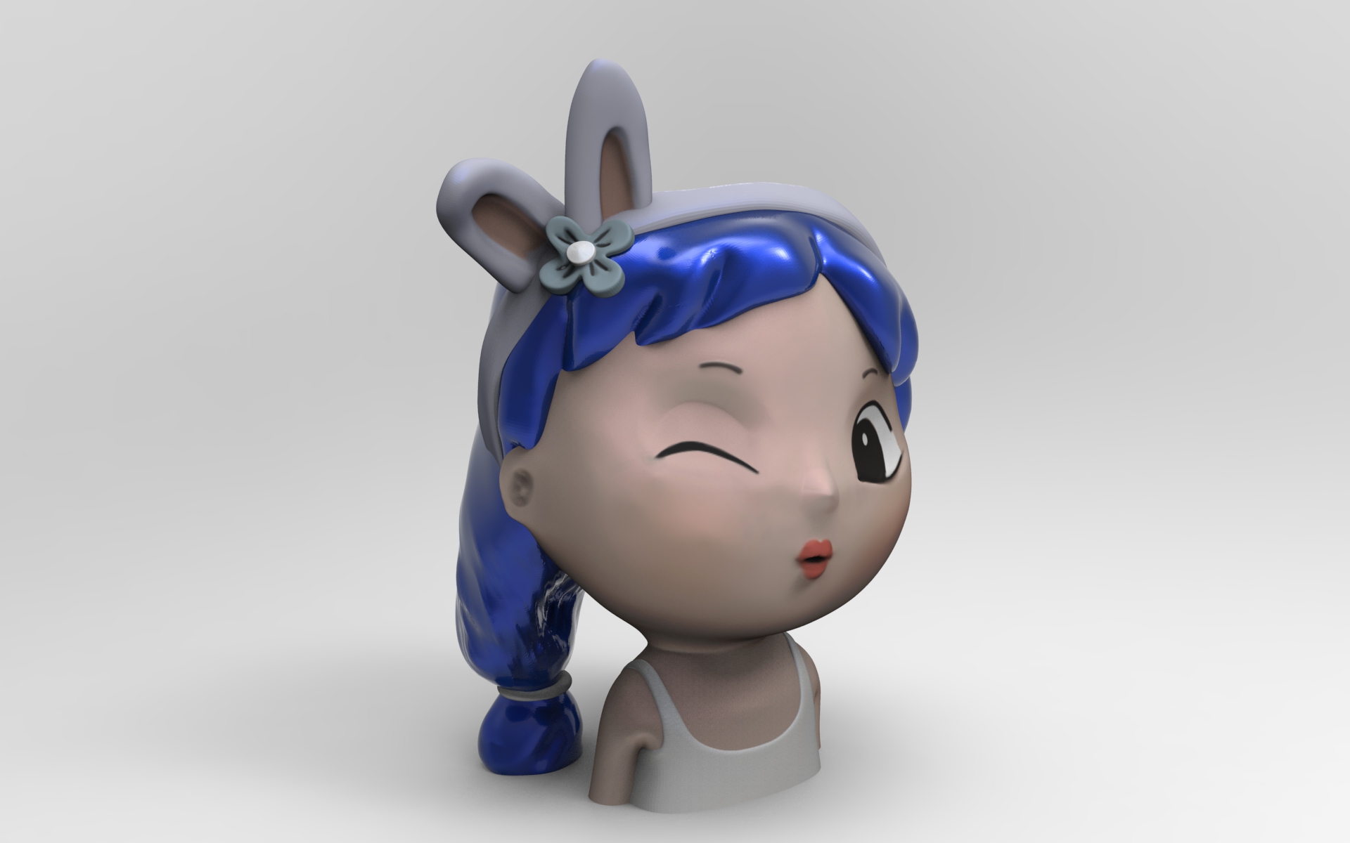 STL file Cute girls and boys planters 10 - STL for 3d printing 🪴 ・3D ...