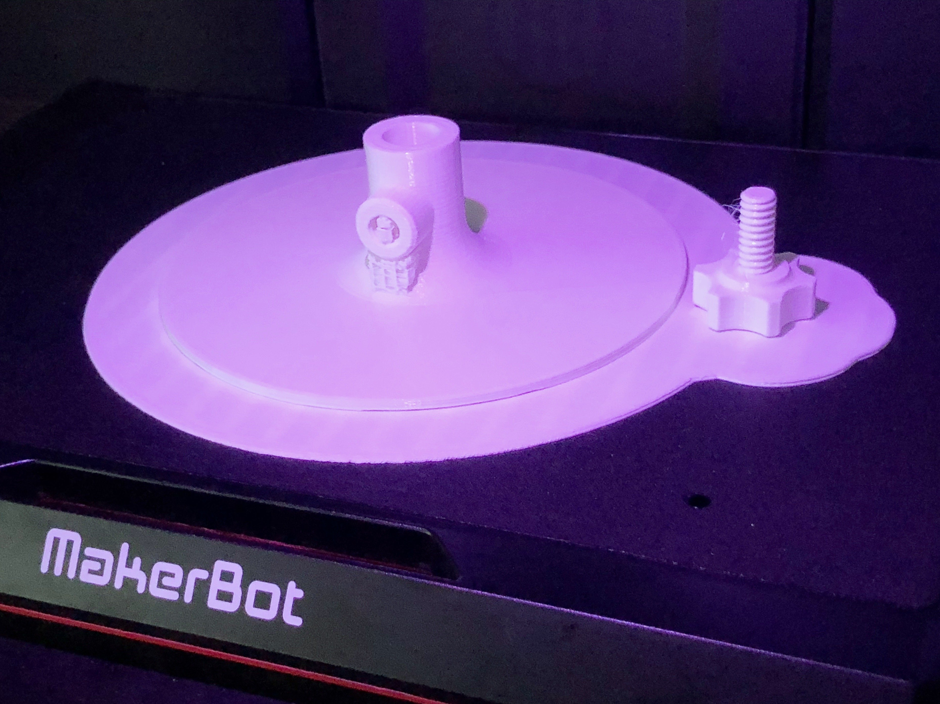 3D printed Spigot Product Plate・Cults