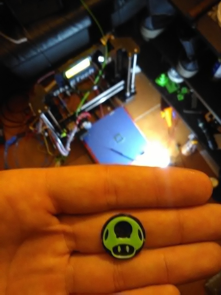 Free 3D file tod button dual color 🎨 ・3D print design to download・Cults