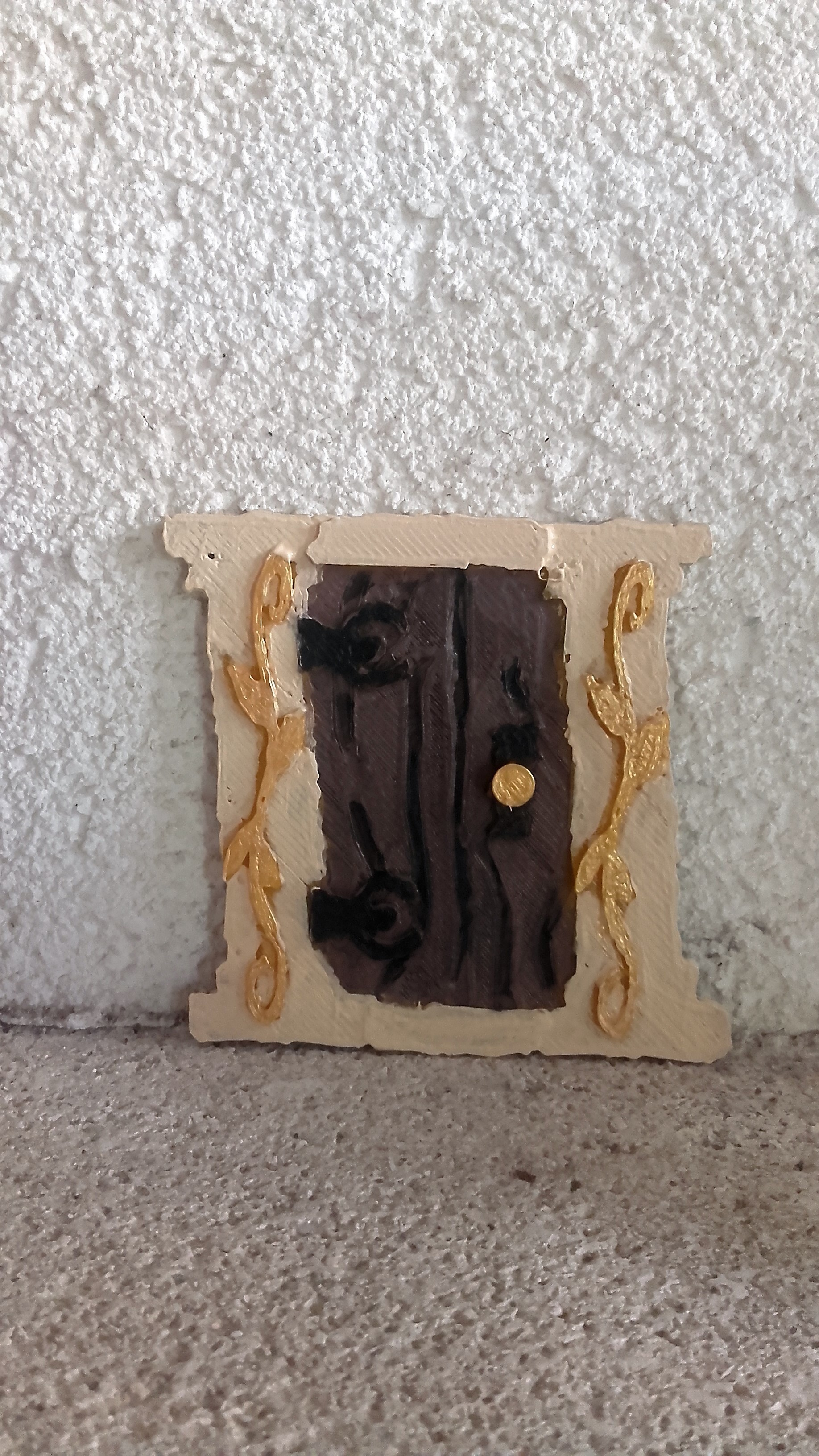 Free STL file miniature door 🚪 ・3D print design to download・Cults