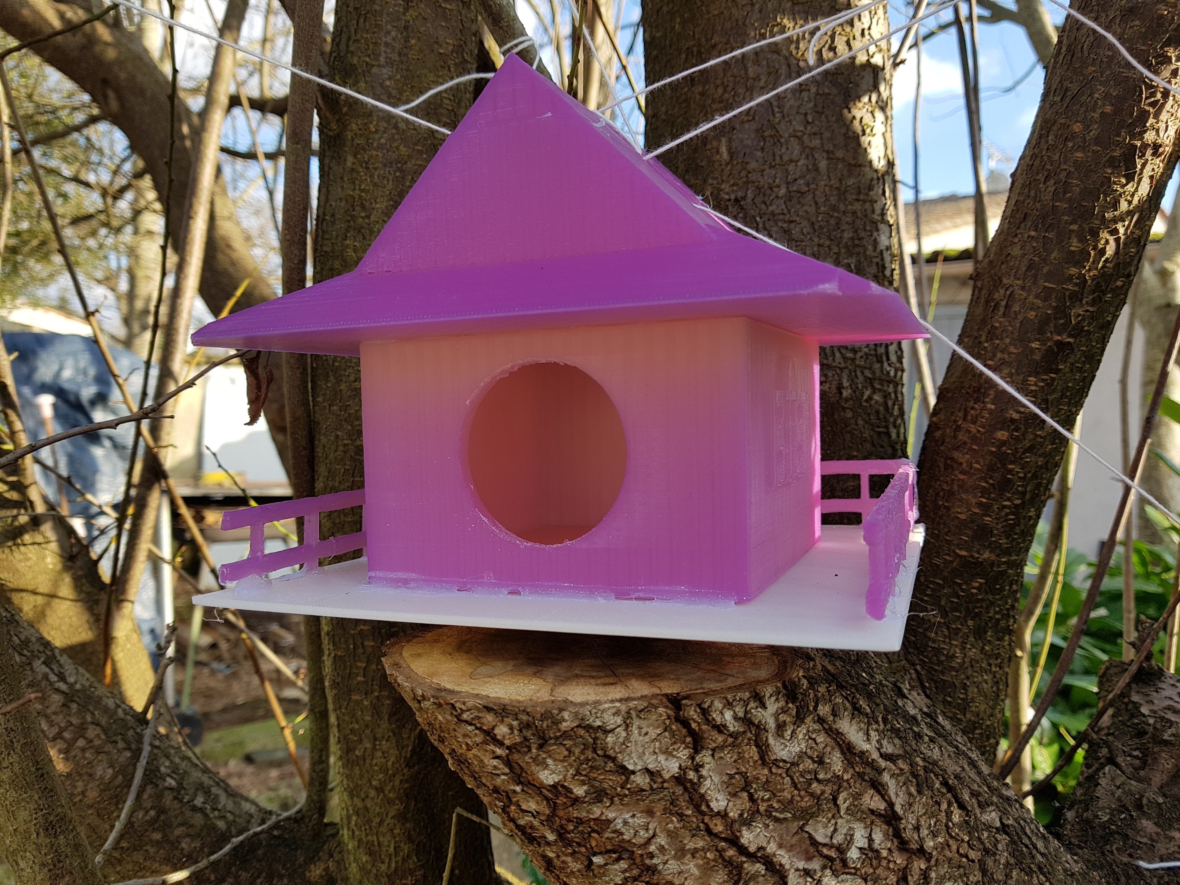 STL file bird perch 🐦 ・3D printable design to download・Cults