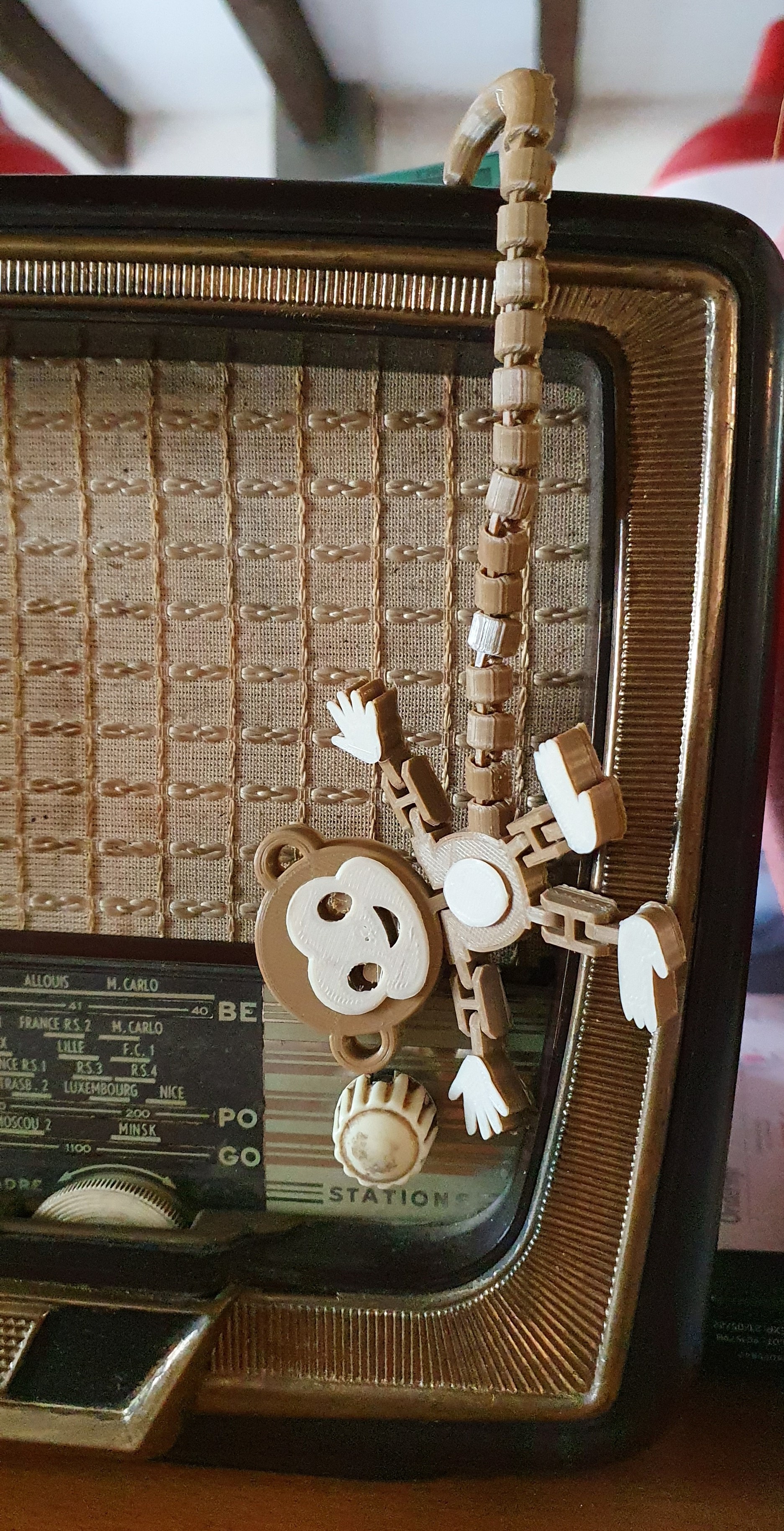 3D printer Flexi Articulated Monkey • made with cr 10 mini・Cults