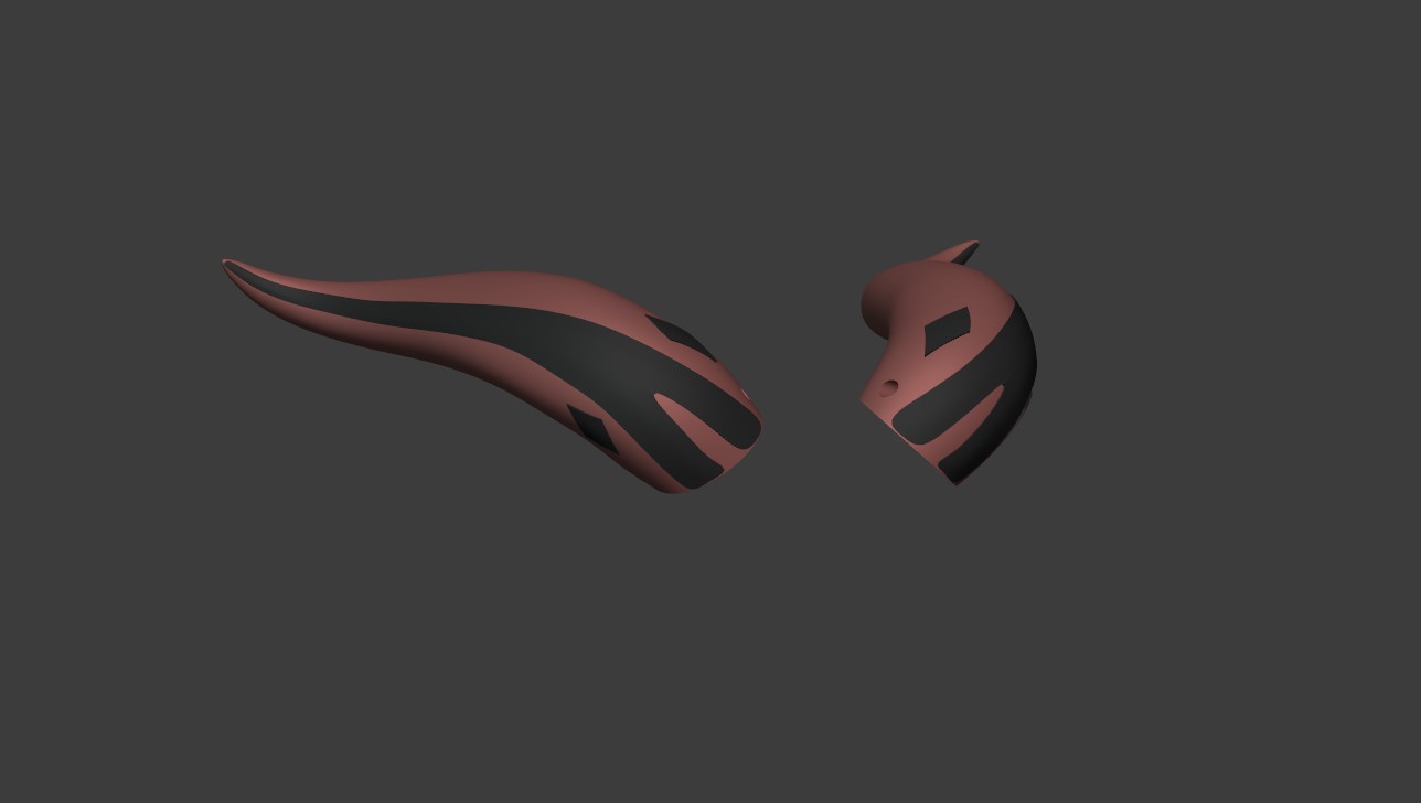 3D file Ganyu horns from Genshin Impact 🤘 ・3D print design to download ...