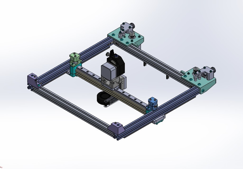 Archivo 3D gratis CoreXY portal (frame) 🖼️ ・Diseño de impresora 3D para ...