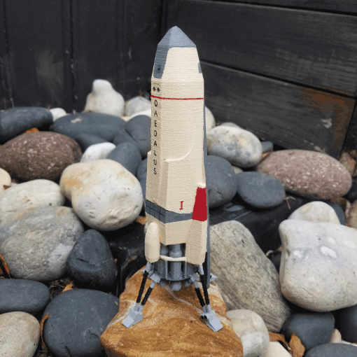 STL file Mars rocket 🚀 ・3D printer model to download・Cults