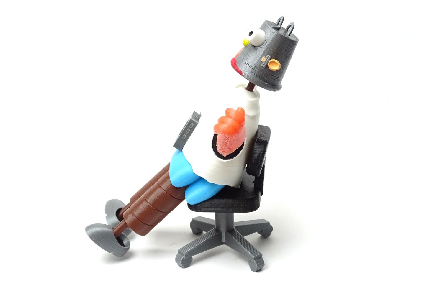 3D-Datei Homer simpson i work hard for the money replica homer simpson ...