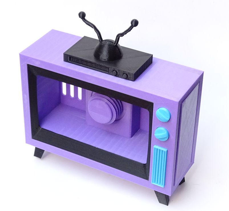 📺 the simpson TV television・ 3D File for ・Cults