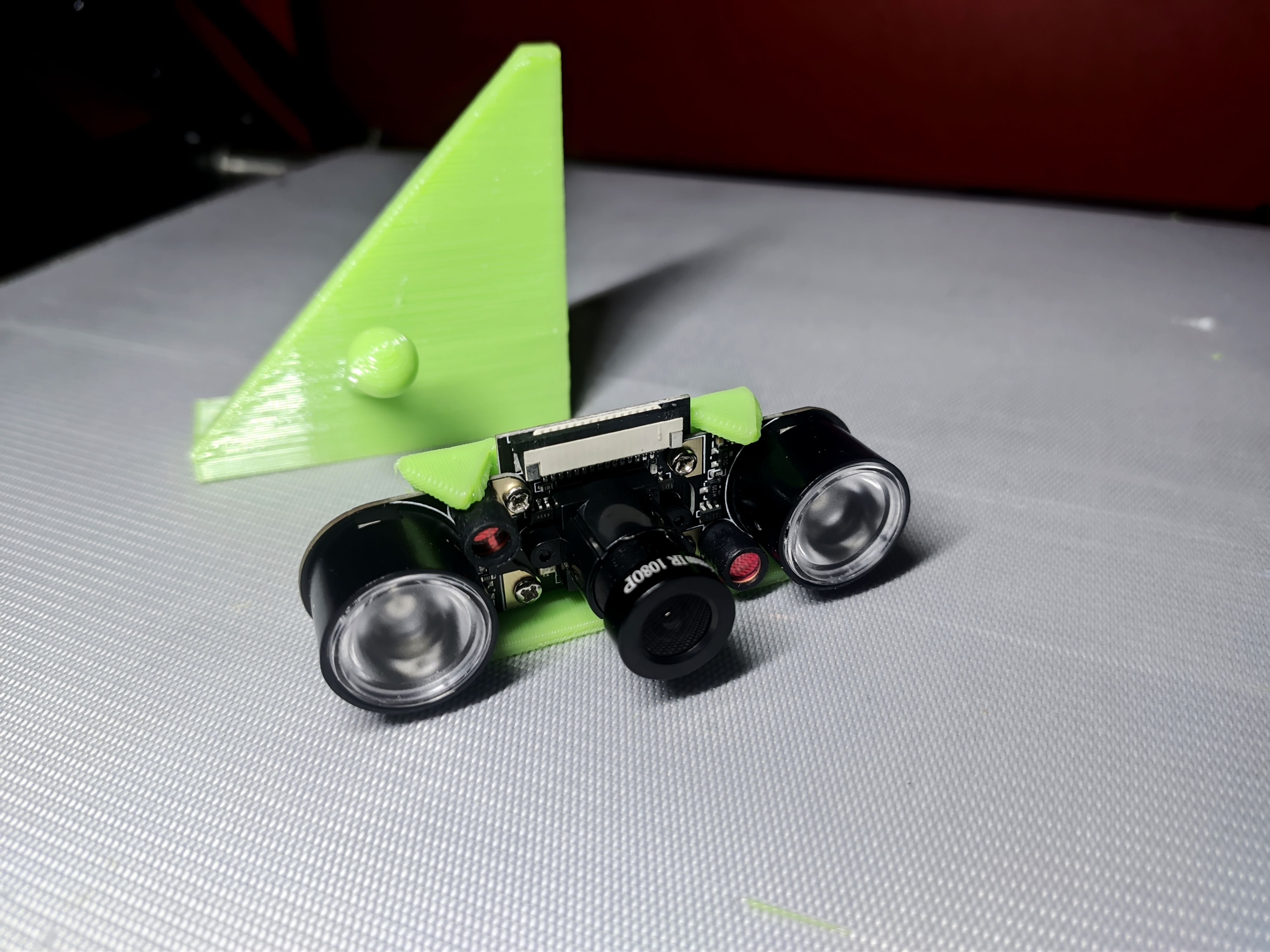 STL file iFactory One upgrade: infrared camera holder 📷・3D printer ...