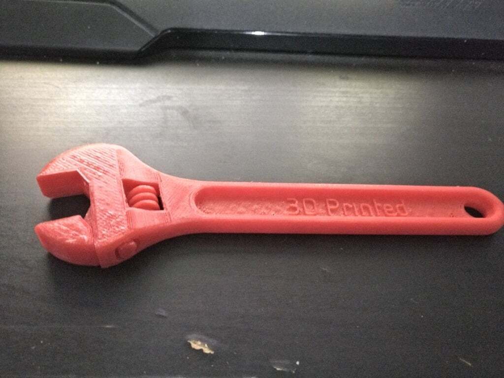 3D printable Fully assembled 3D printable wrench・Cults