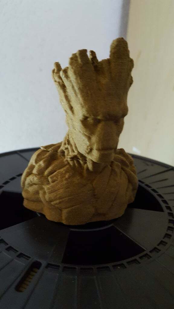 3D printing Groot Bust Sculpture・Cults
