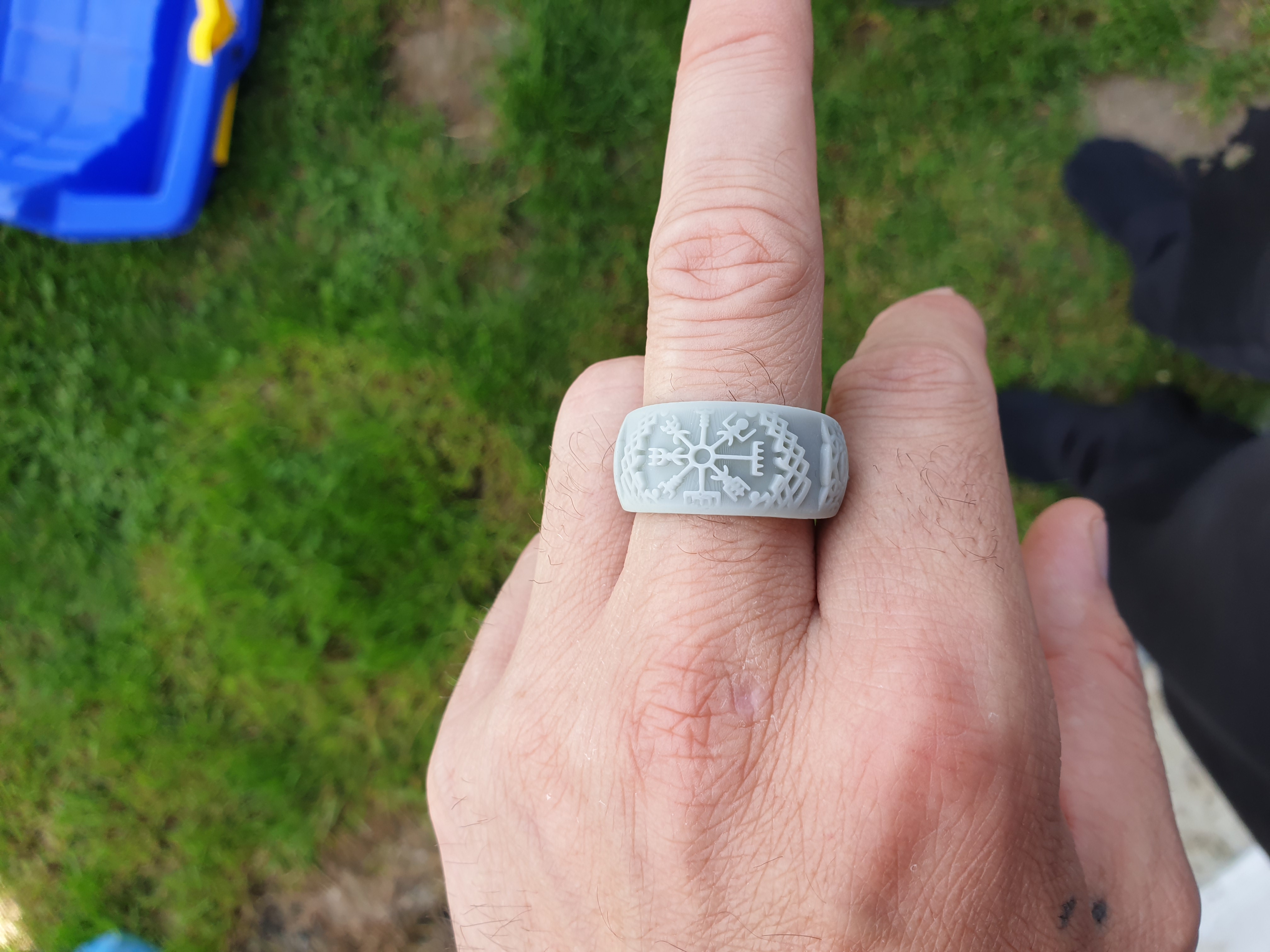 STL file Ring viking style 💍 ・3D printing model to download・Cults