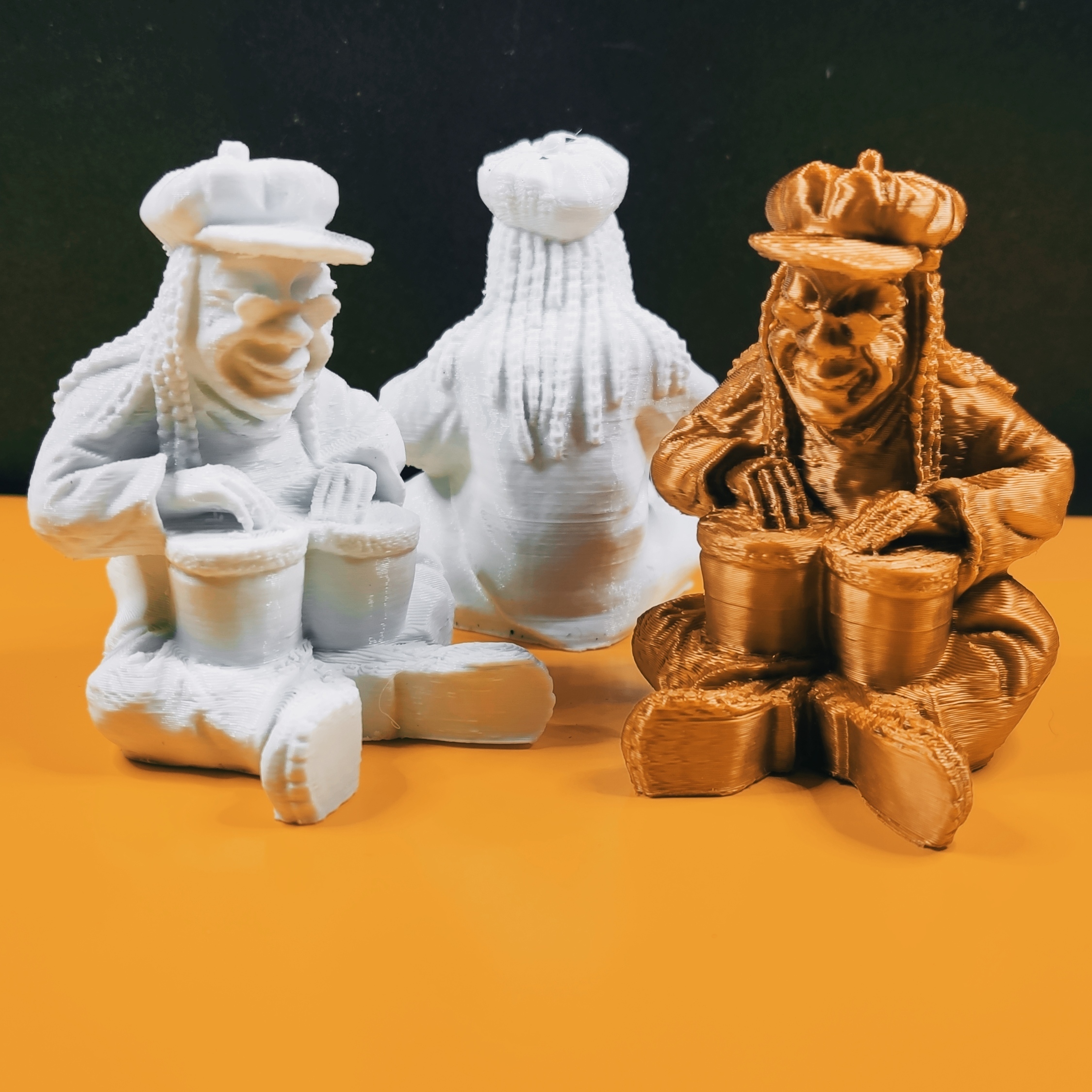 STL file Bob Marley the little Rasta 🎵 ・3D printer model to download・Cults