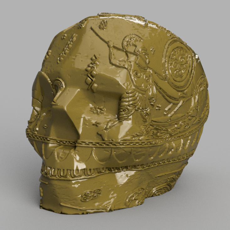 Free STL file Old Skull X2 👴 ・Object to download and to 3D print・Cults