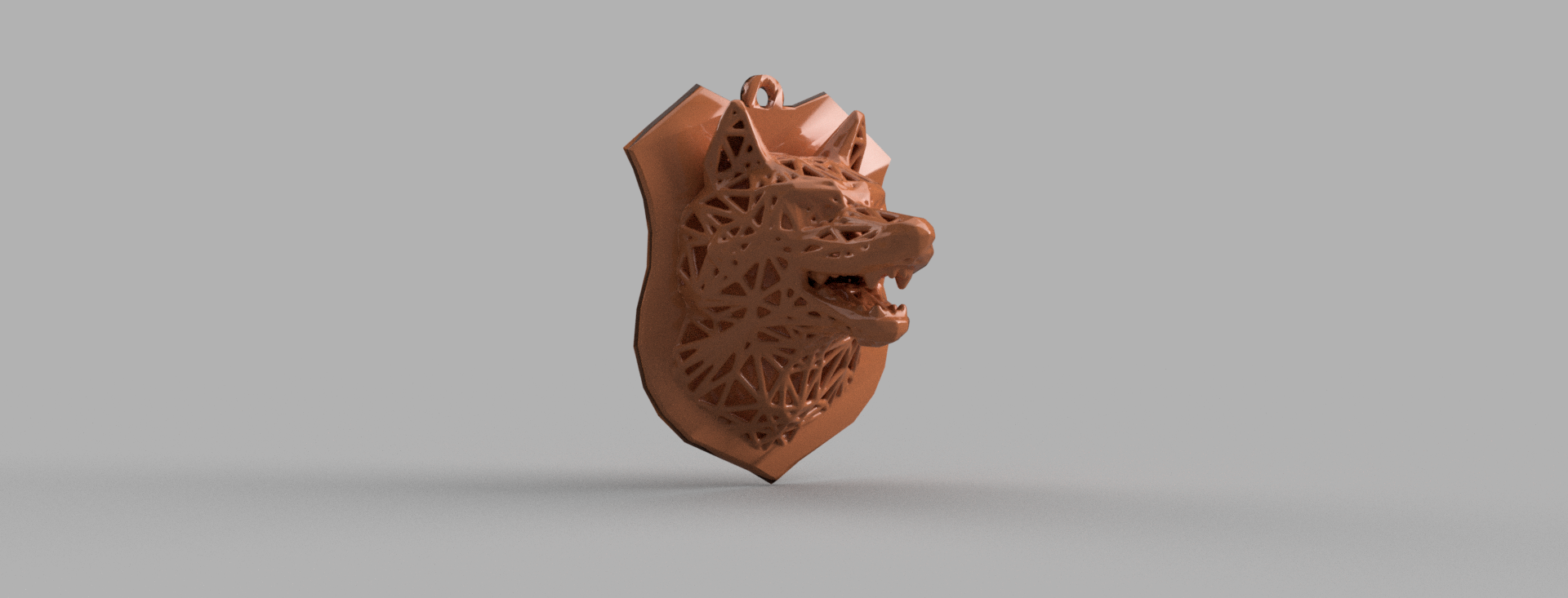 Free STL file Wolf voronoi 🐺 ・3D print model to download・Cults