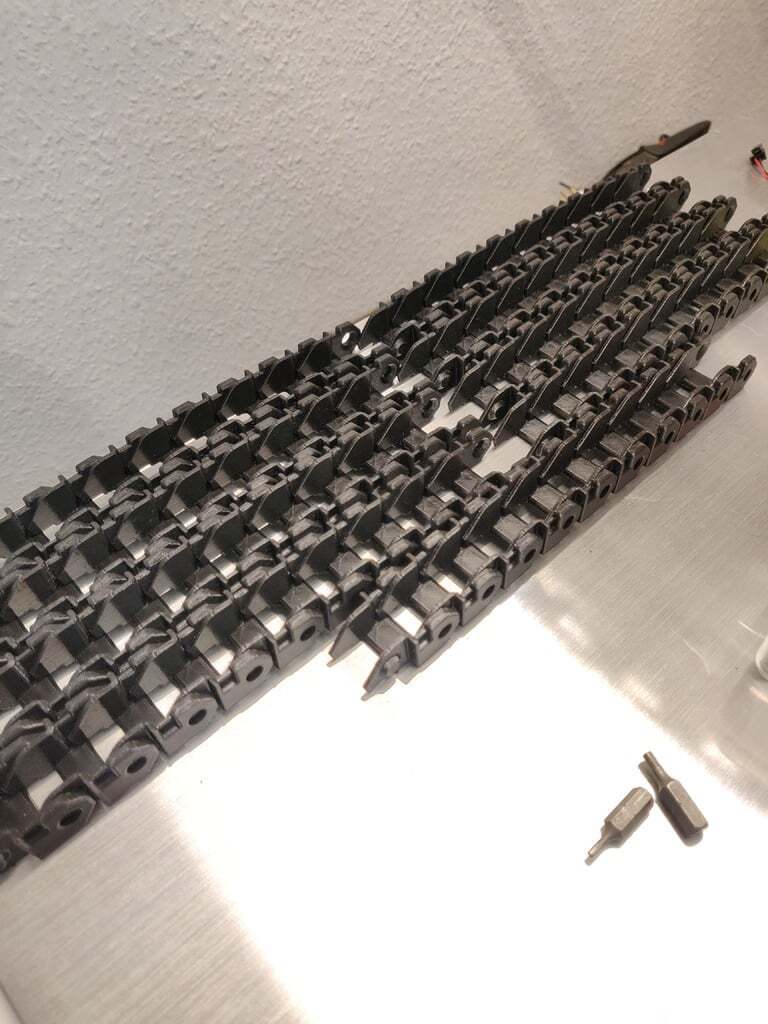 3D printing open cable chain・Cults