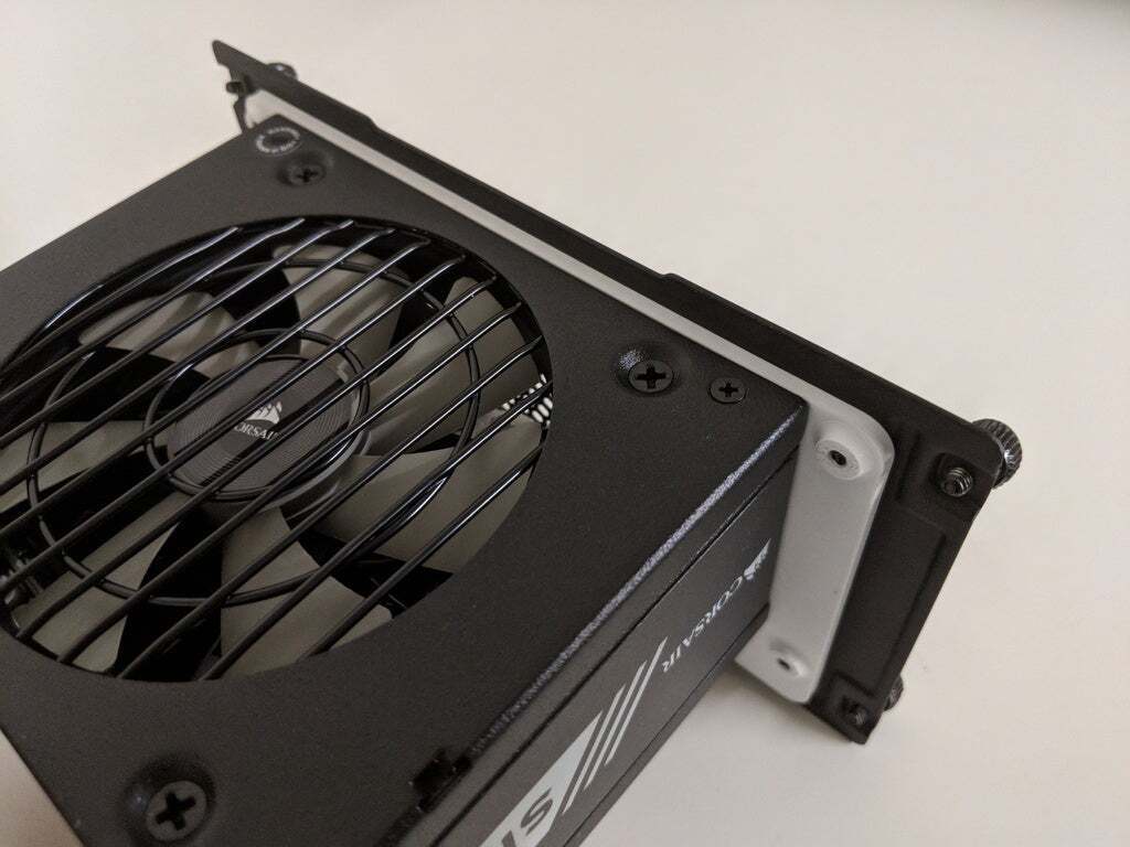 免费 STL 文件 SFX to ATX Power Supply Adapter Bracket 🖥️ ・可下载 3D 打印模型・Cults