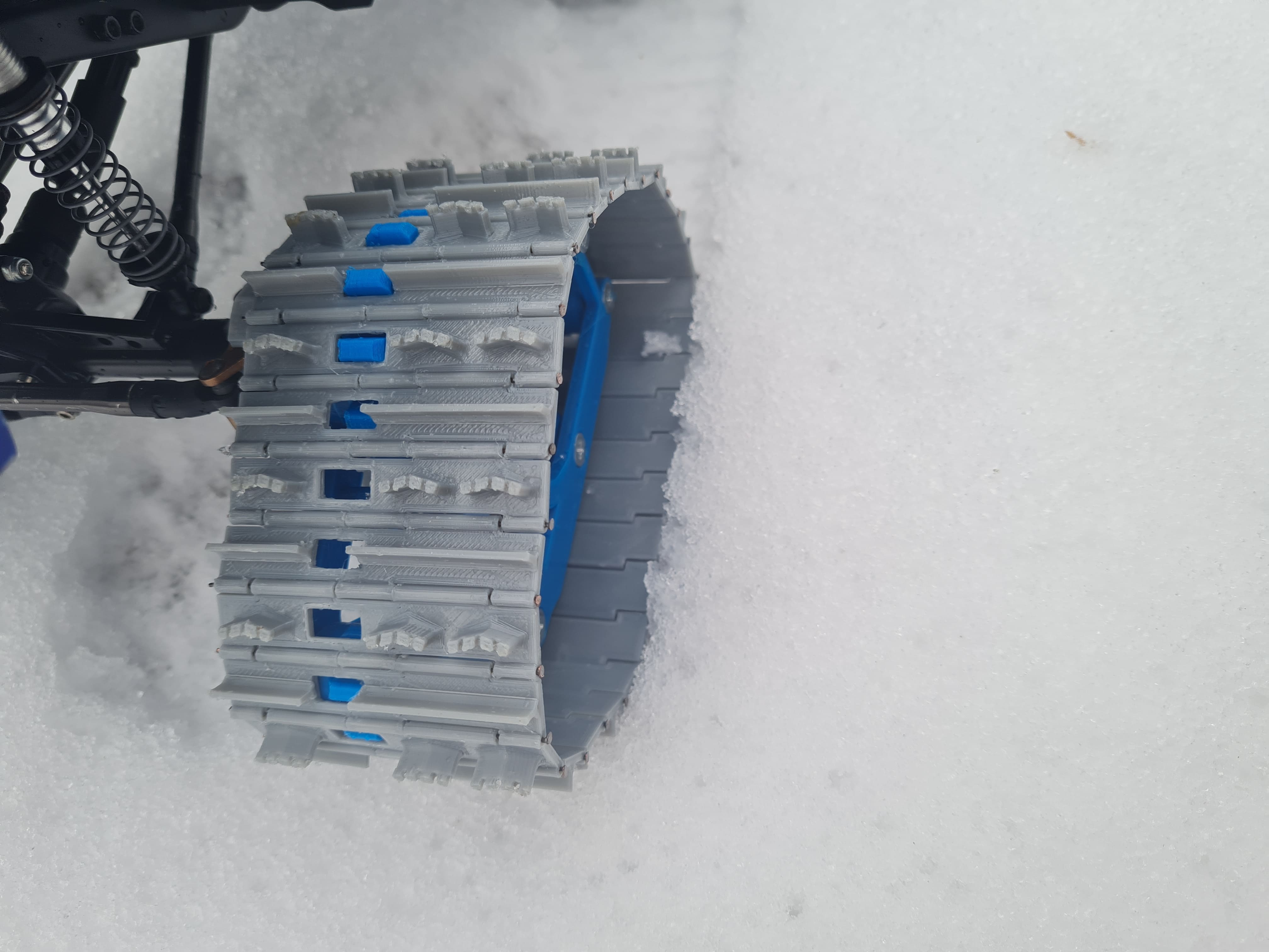 3D file Axial scx II snow tracks - mattracks 🌨️ ・3D printable model to ...