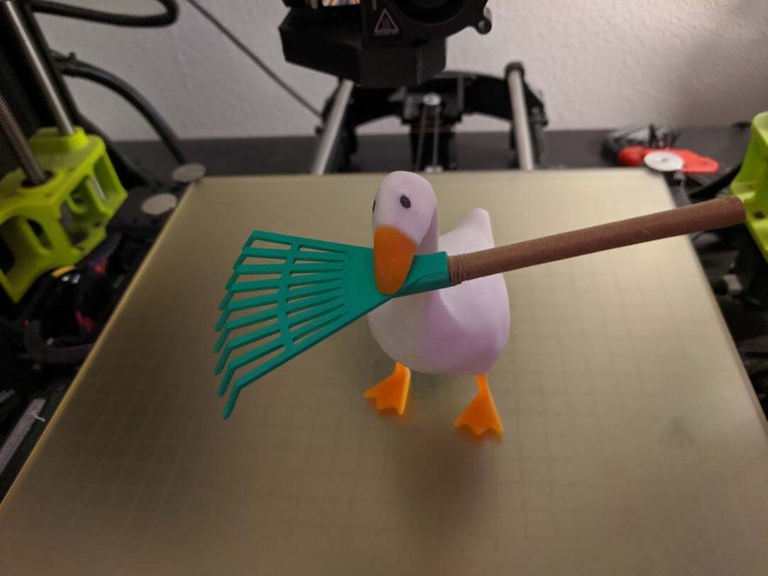 3D printing rake in the lake・Cults