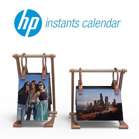 Free STL file HP Instants Calendar 📅 ・3D print design to download・Cults