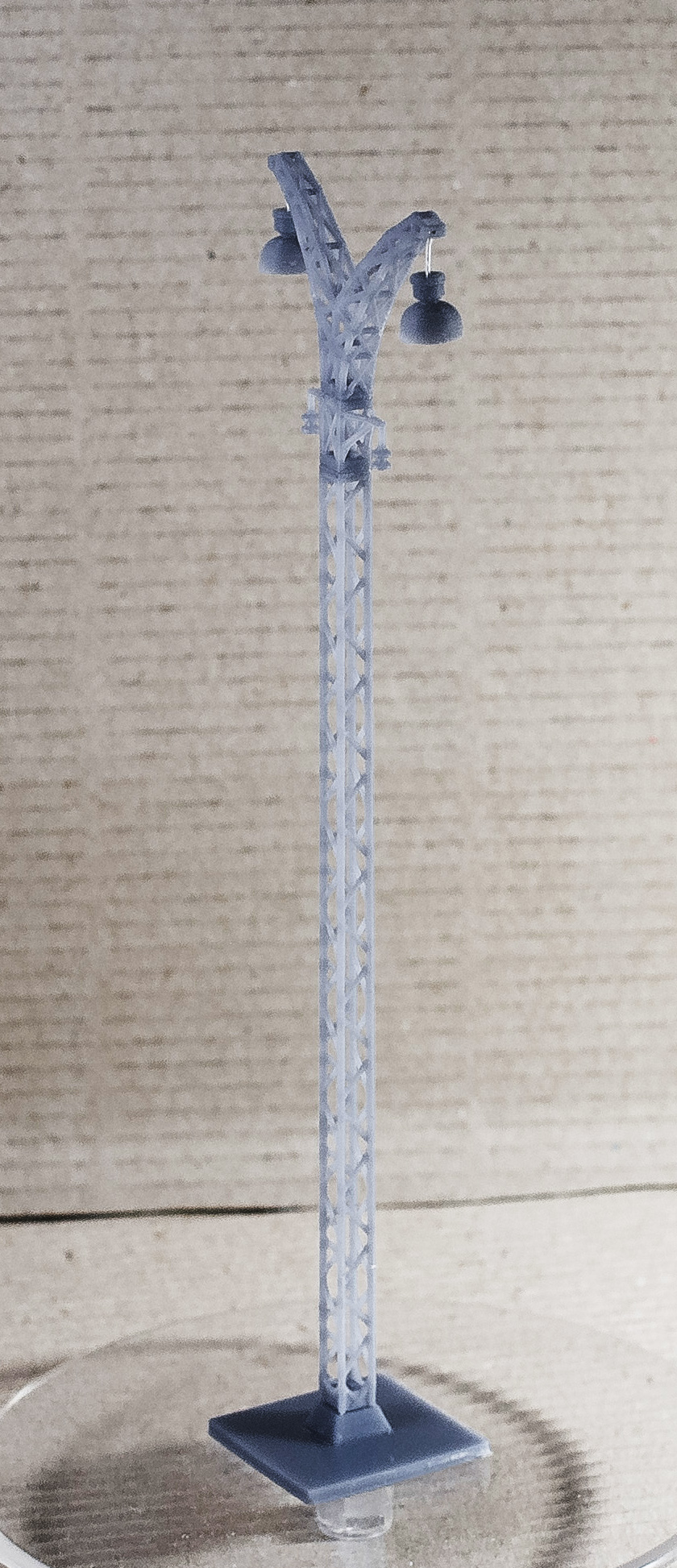 🚉 Station mast hanging light "type01" (H0 and other scales)・ STL File ...