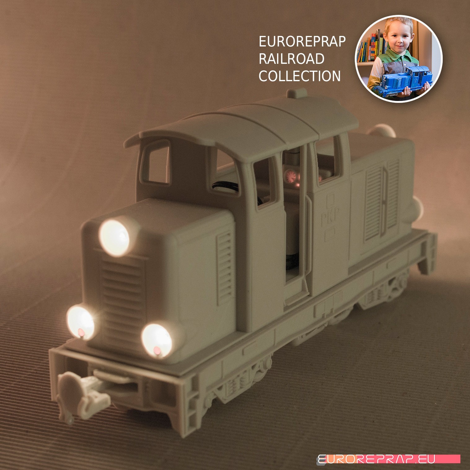STL file Diesel-02EL locomotive - ERS and others compatibile, FDM 3D ...